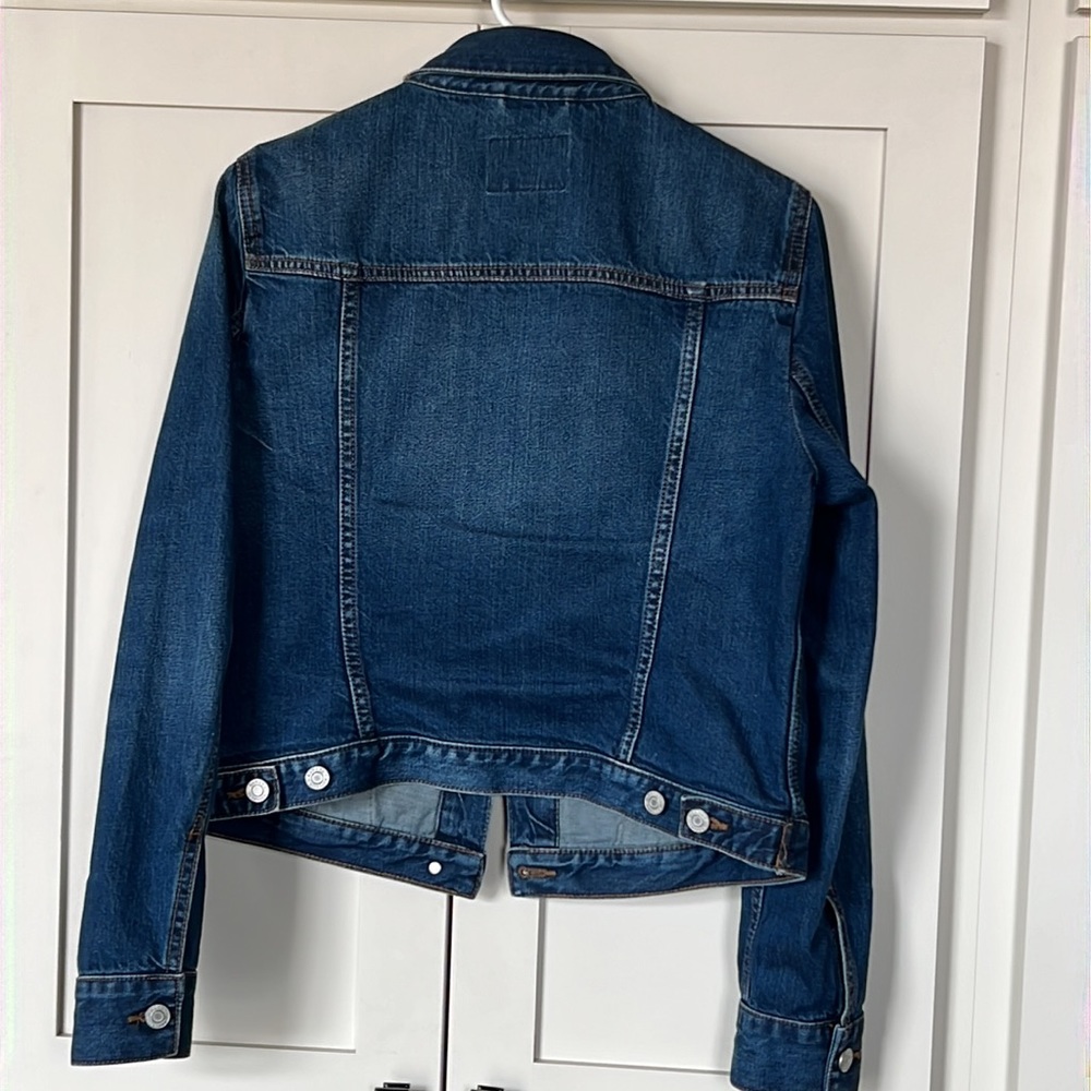 Womens Banana Republic Denim Jacket, Size Med - Gem